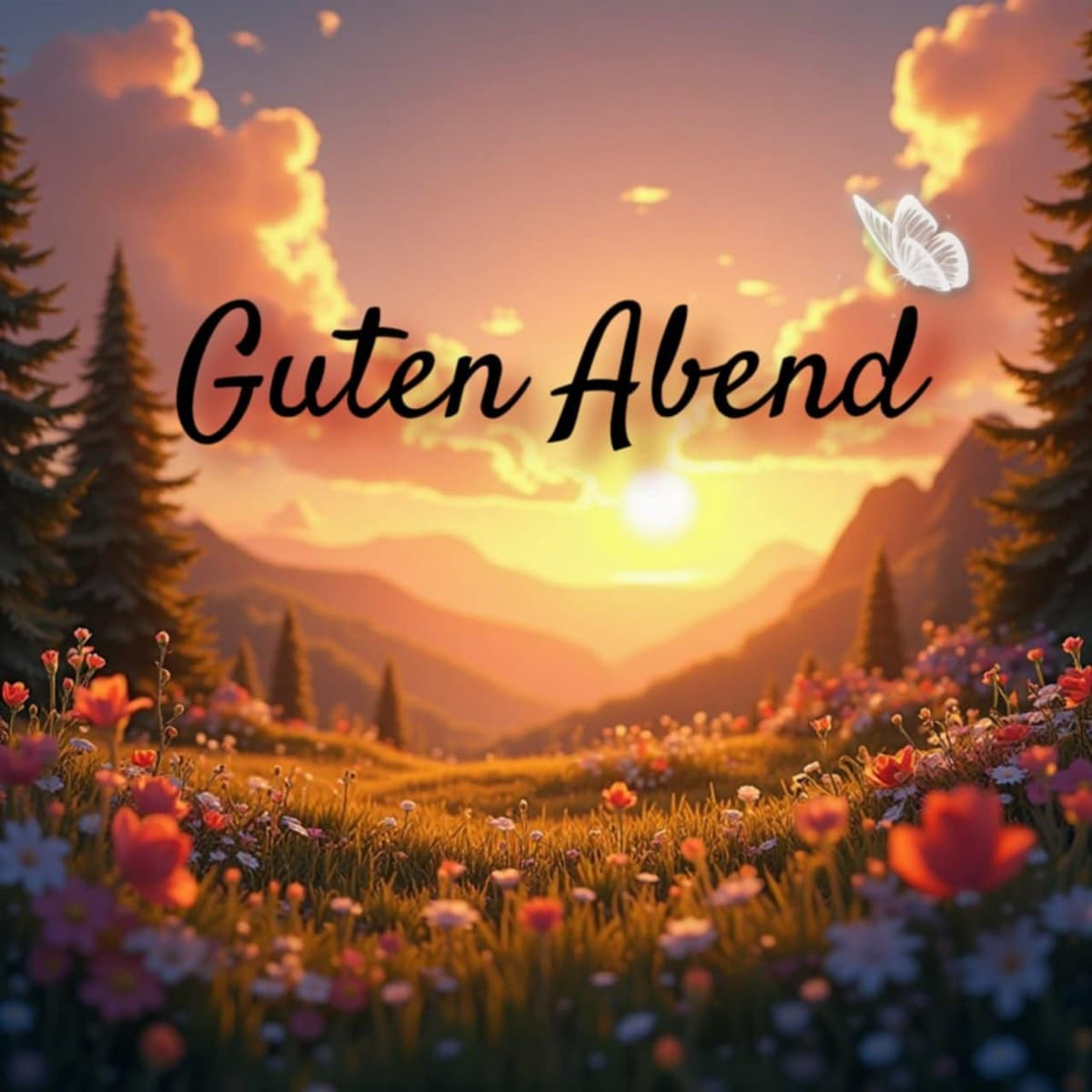 Abendgrüße als Bilder für WhatsApp – Kostenlos & persönlich